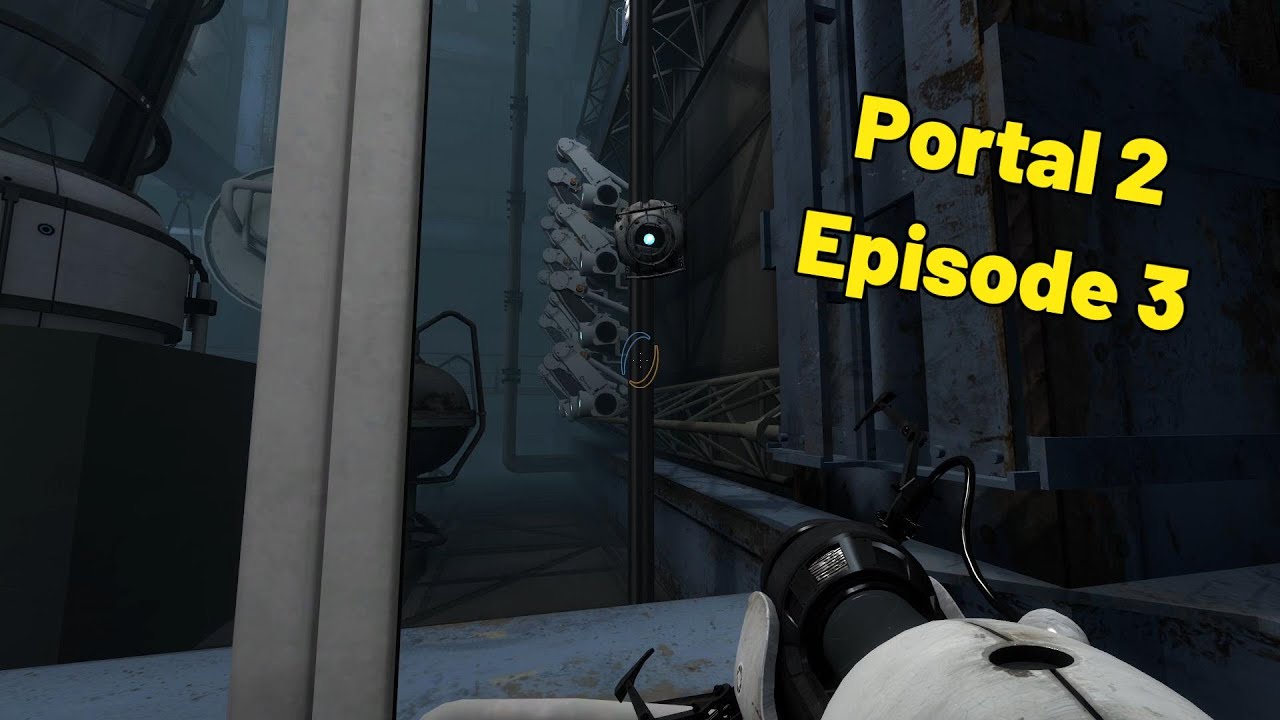 Playing the third chapter of Portal 2 E3 - YouTube
