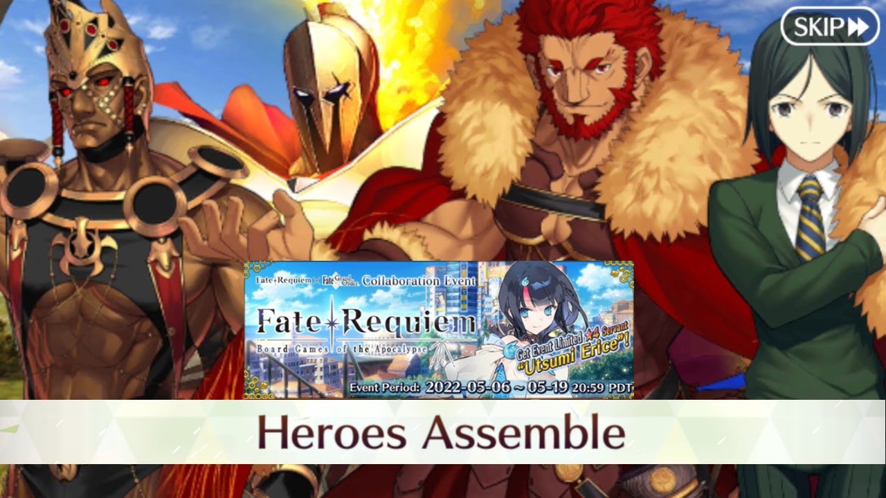 [Fourth Game: Heroes Assemble] Fate/Requiem Event 2022 | FGO NA - YouTube