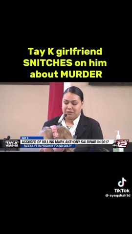 TAY-k girlfriend snitches on him! - YouTube