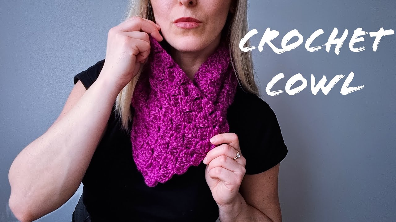 Left Handed Crochet Cowl for Beginners#crochetcowl#crochettutorials ...