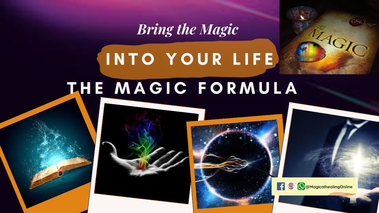 MagicBook_Telugu ||Magic Formula || The Life-Changing Magical Formula ...
