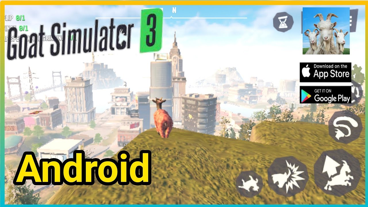 Goat Simulator 3 Walkthrough Gameplay (Android\ISO) - YouTube