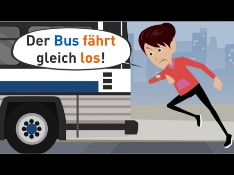 Deutsch lernen mit einfachen Videos | Folge 2: Glück im Unglück | Übungen Grammatik und Wortschatz