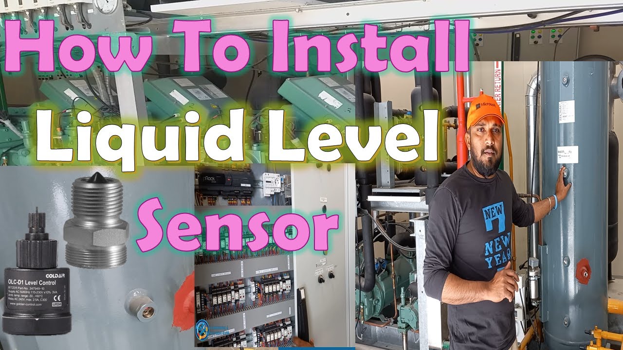 Liquid level sensor | Optical Liquid Level Sensor - AC&R World - YouTube