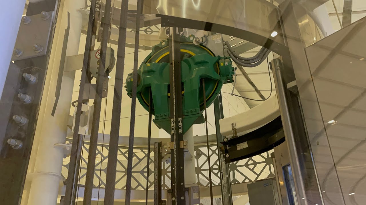 CYLINDRICAL MX10 ECODISC at Jeddah Airport - YouTube
