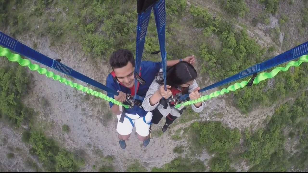 nevis swing new zeland queenstown world's longest swing - YouTube