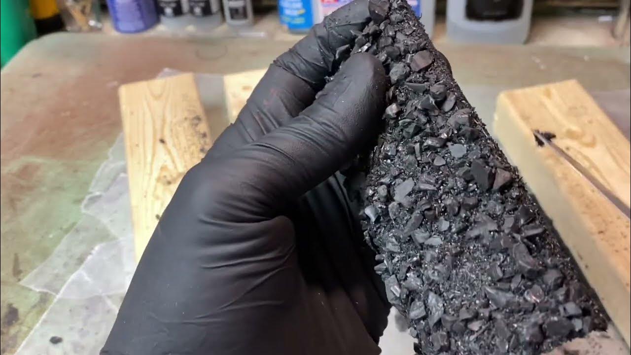 How to make realistic looking model train coal loads - YouTube