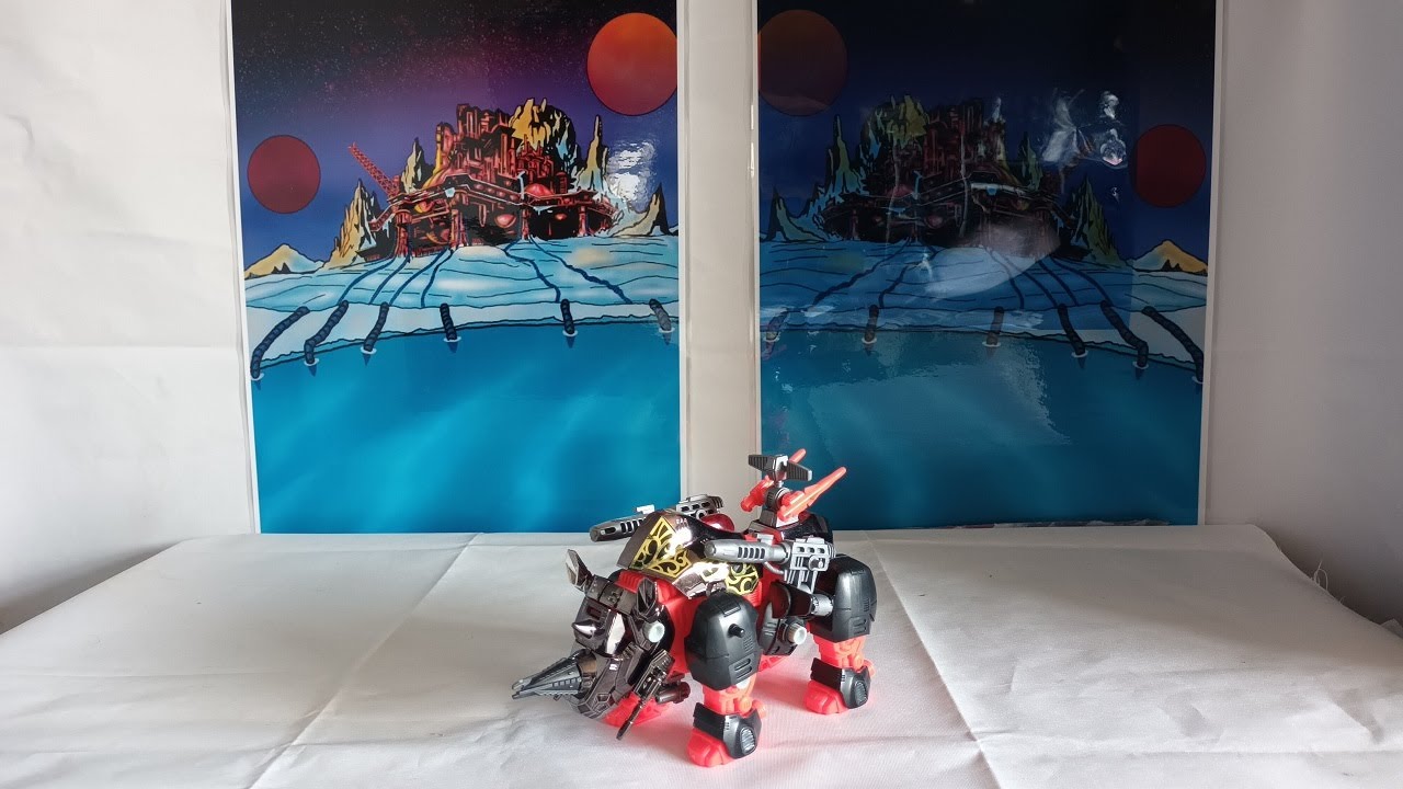 Red Horn "The Black Rhimos" Of Planet Zoidstar (Zoids Series 2 ...