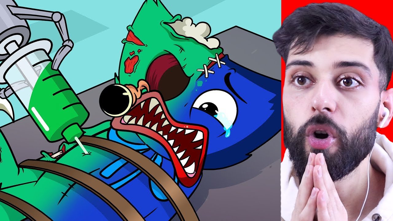 HUGGY WUGGY ZOMBİYE DÖNÜŞTÜ ! ( POPPY PLAYTİME ANİMASYONLAR ) - YouTube