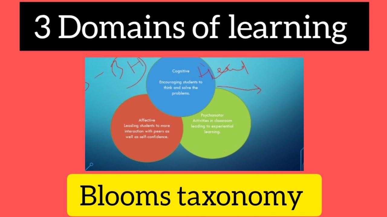 3 Domains of learning || What are the domains of learning || let's ...