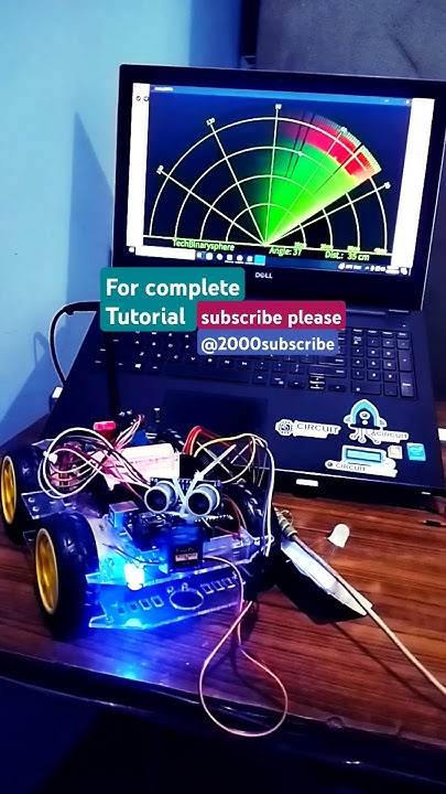 Radar Robot Sensor Sensorproject Arduinoproject Experiment Arduino Diyprojects Diy 