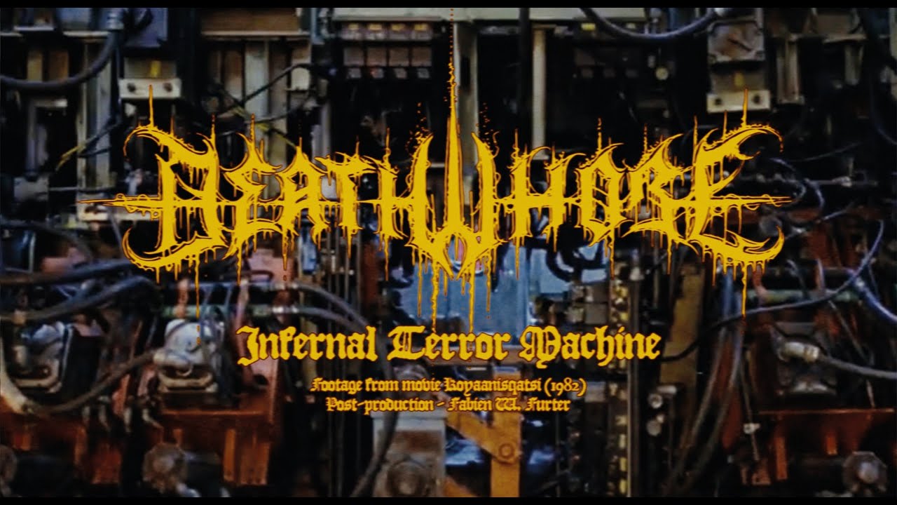 Death Whore - "Infernal Terror Machine" (OFFICIAL VISUALIZER) - YouTube