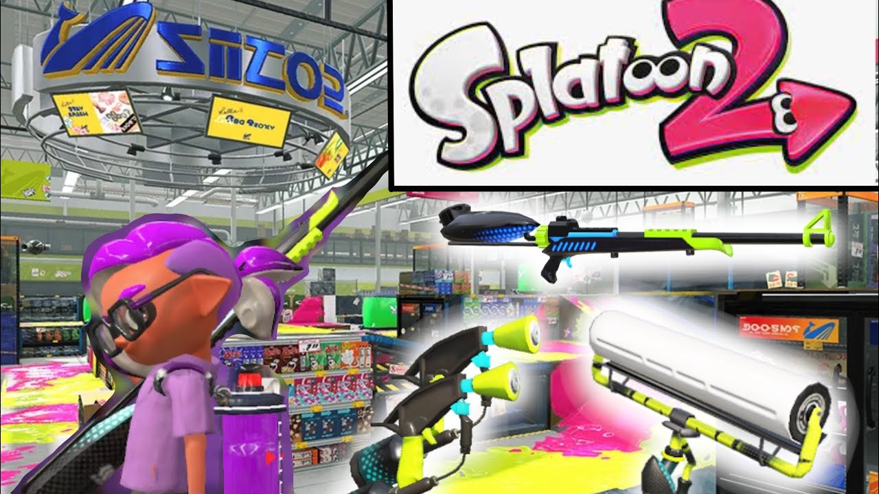 Rating the HERO REPLICA weapons in SPLATOON 2! - YouTube