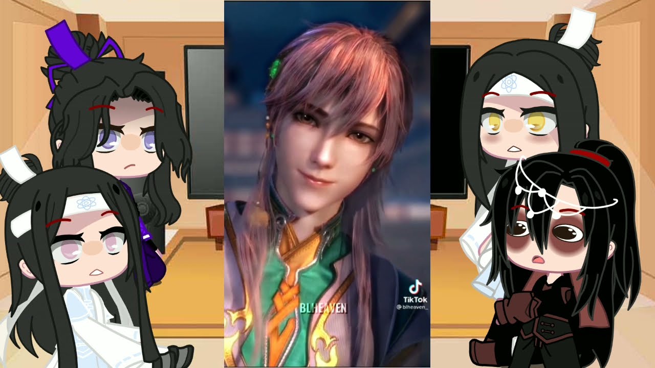 Mdzs react to wei wuxian's future as hongjun | my AU|ships :) - YouTube