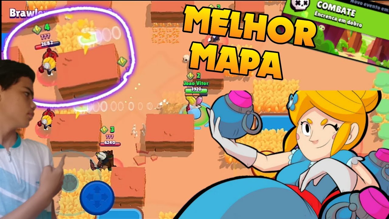 MELHOR MAPA PARA UPAR Á PIPER !!! - Brawl Stars - YouTube