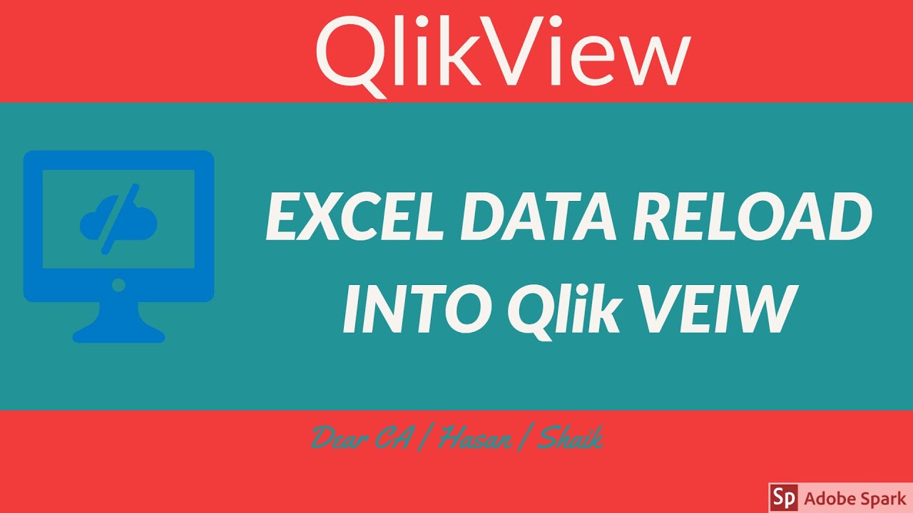 2 How To Reload Excel Data Into QlikView YouTube 2 How To Reload Excel Data Into QlikView YouTube