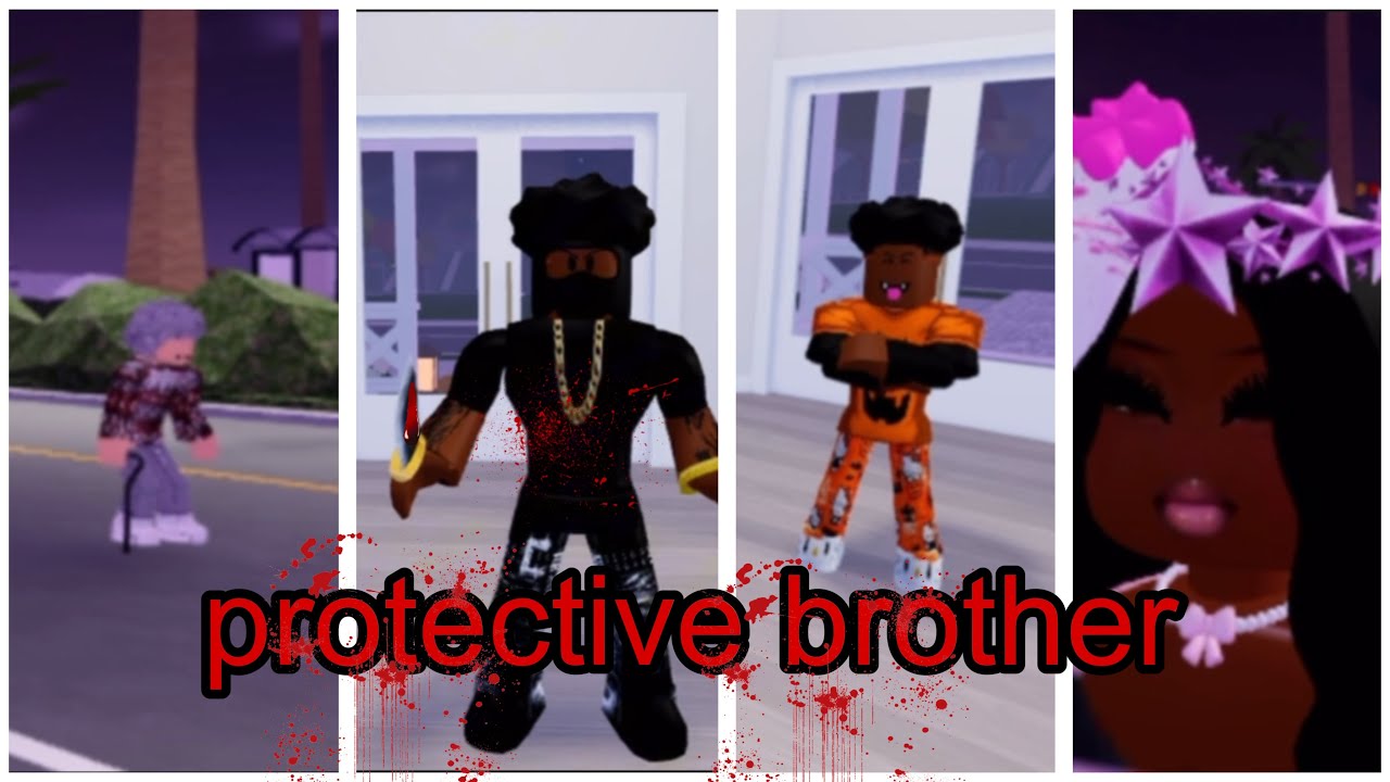 protective brother🥷🏾||ROBLOX berry avenue 🏡🎃|| - YouTube