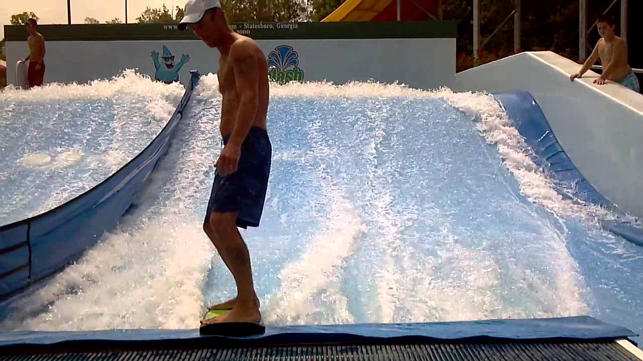 Flowrider oops - YouTube