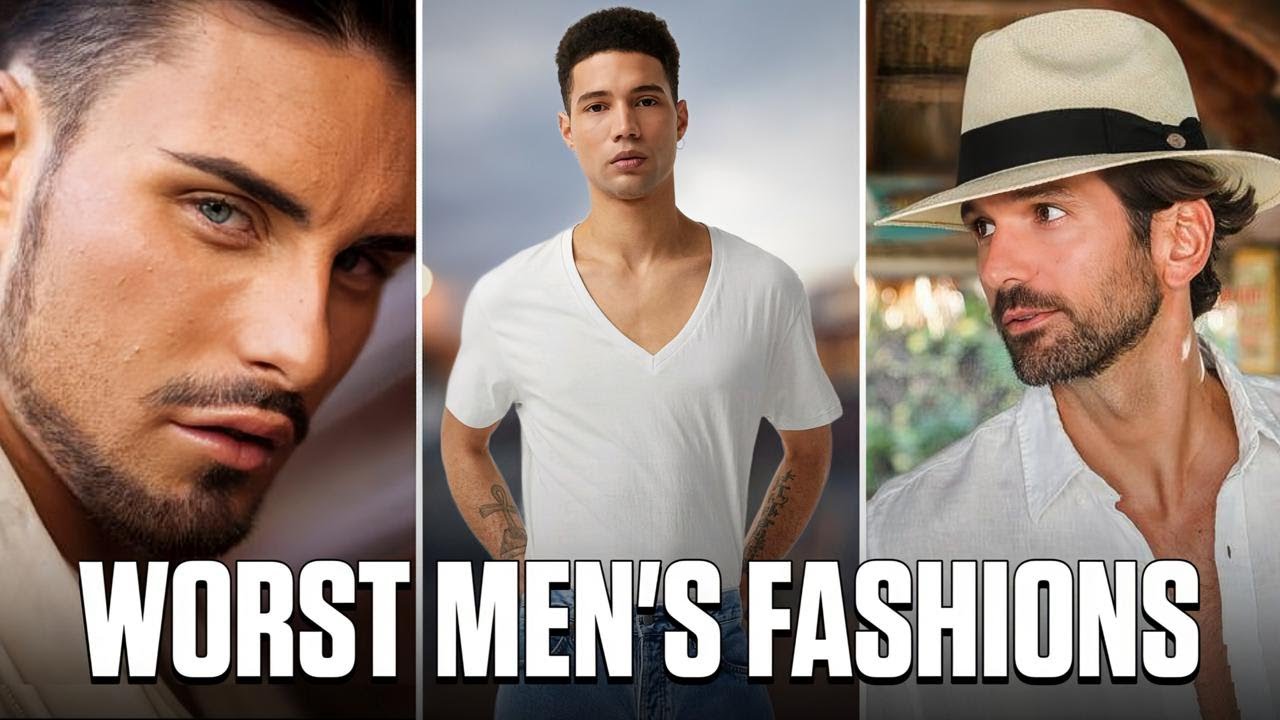 The WORST Men's Fashion Trends Of All Time - YouTube