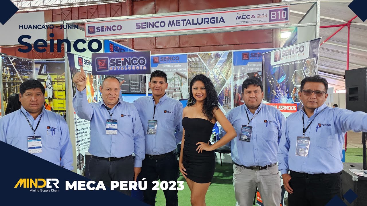 Seinco // MINDER en MECA PERÚ 2023 #22 - YouTube