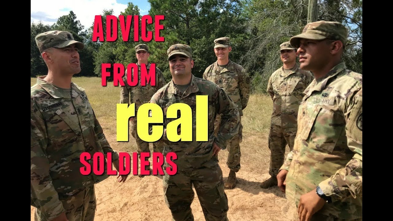 WHAT TO EXPECT WHEN JOINING THE ARMY| ADVICE FROM REAL SOLDIERS - YouTube