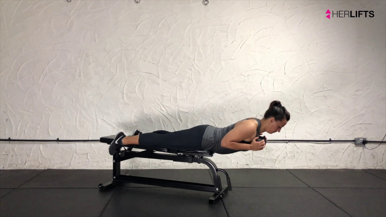 Herlifts - Dumbbell 90 Degree Back Extension - YouTube