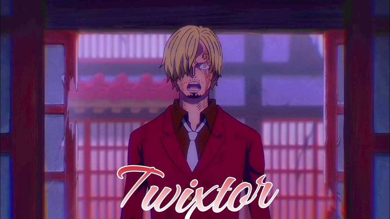 One Piece 4k twixtor for editing l sanji & queen twixtor for free # ...