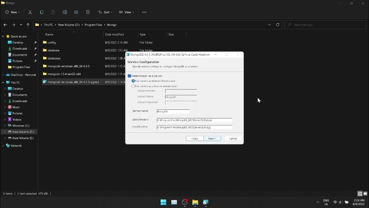 MongoDB - Installation - Executable (MSI) File (Tamil | தமிழ்) @itbeginners - YouTube