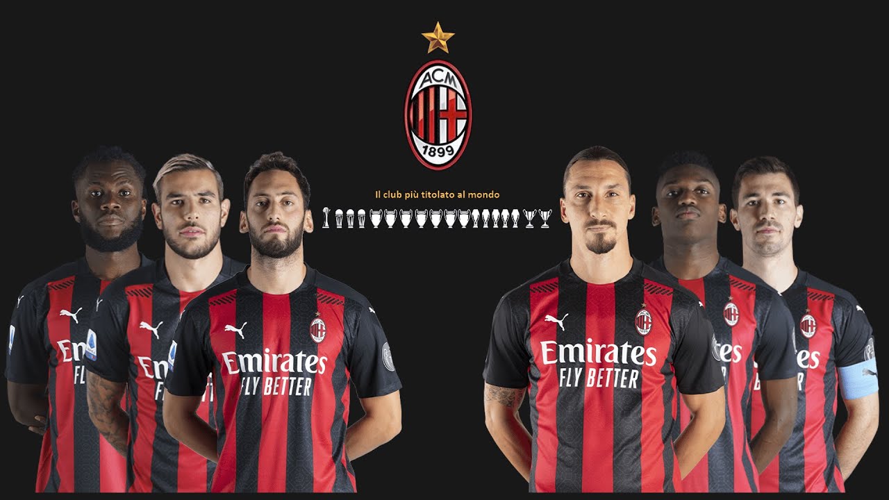 AC Milan Official Squad 2020/21 - YouTube