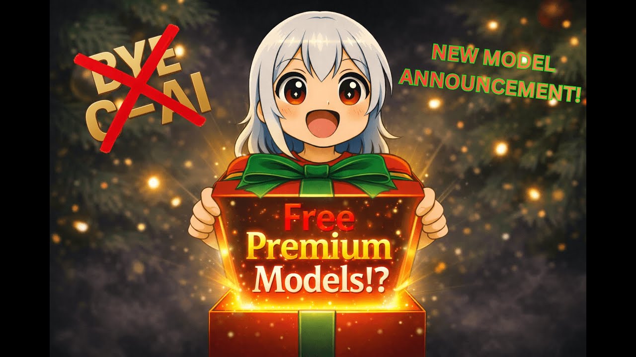 FREE Premium Models Every Day & New Model Announcement! This Character ...
