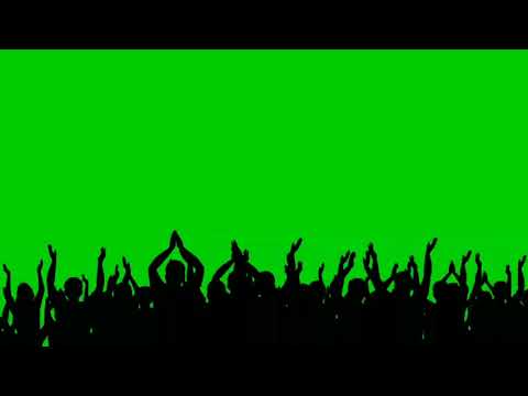 Crowd Green Screen | Audience Clapping | Cheering Fan Crowd Effect | Green Screen Effect Background