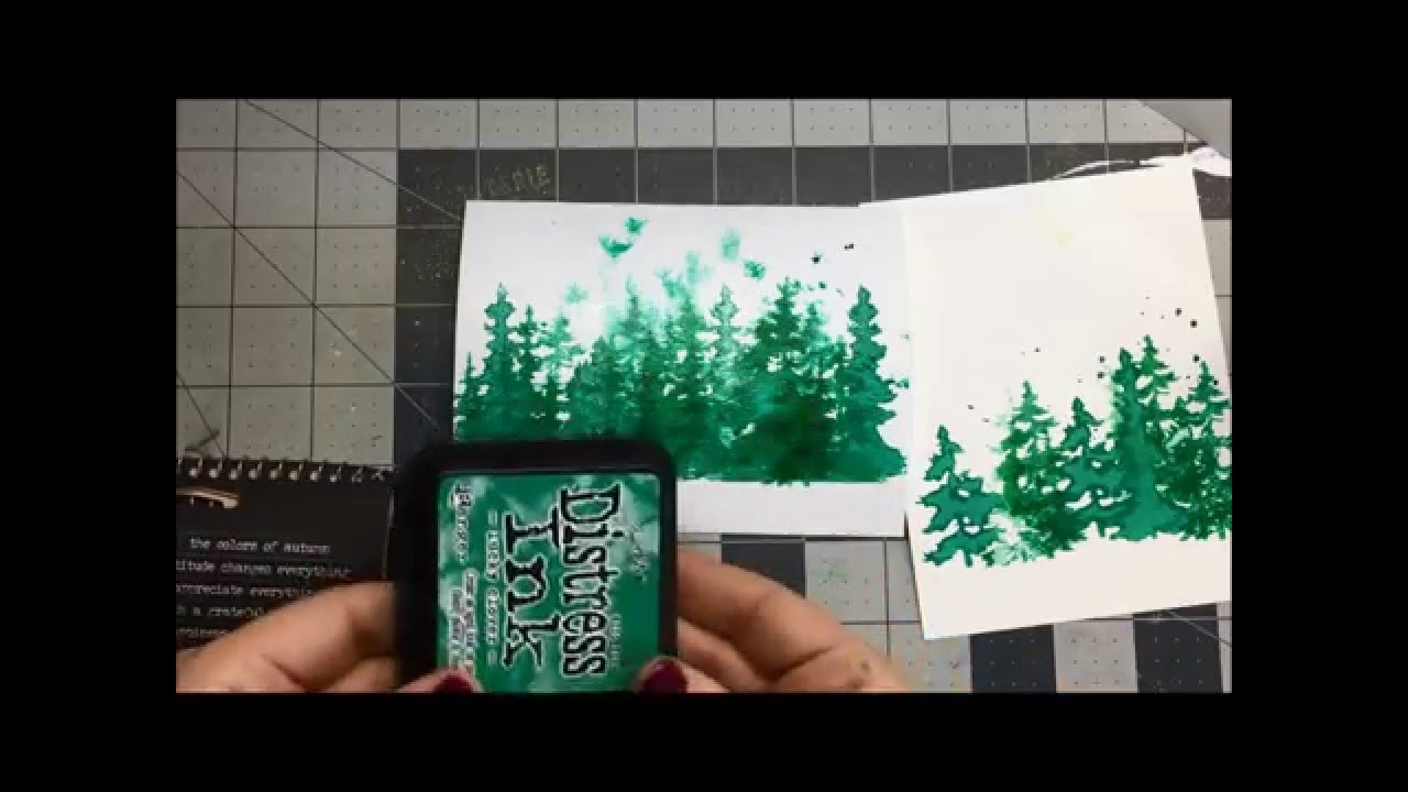 Tim Holtz Distress: Lucky Clover - YouTube