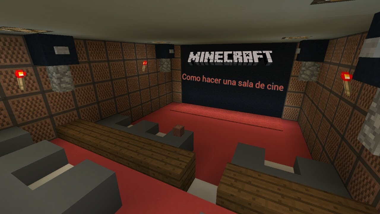 Cine De Minecraft Por Dentro Latest Project Cinema Complex, Sky