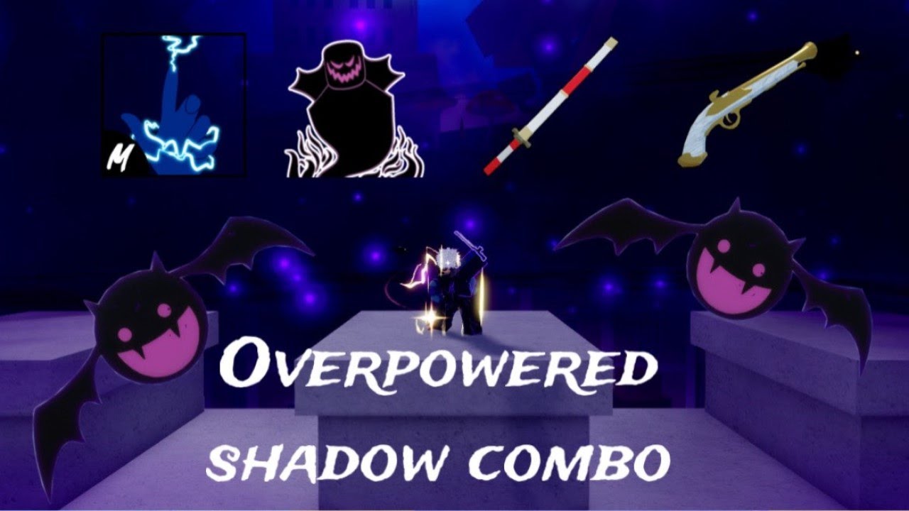 The most OP Shadow combo | Blox fruits bounty hunting - YouTube