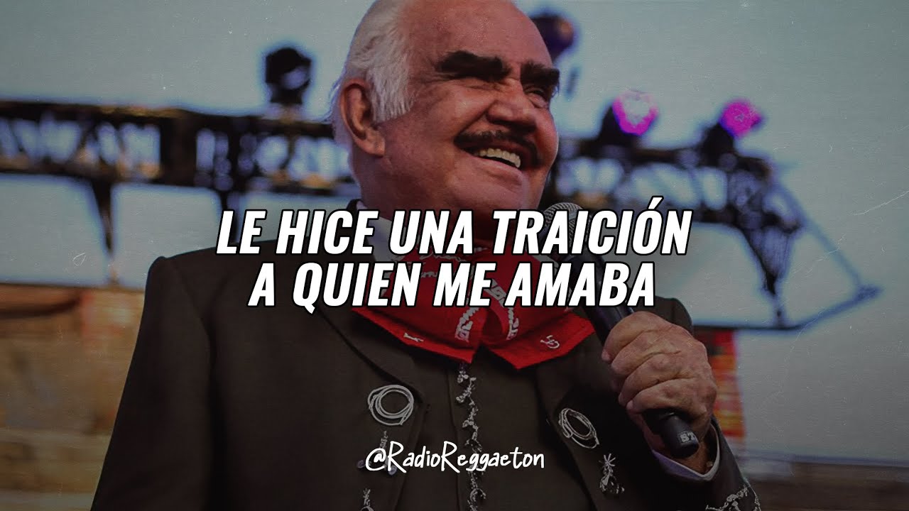 Vicente Fernández - La Derrota (LETRA) - YouTube