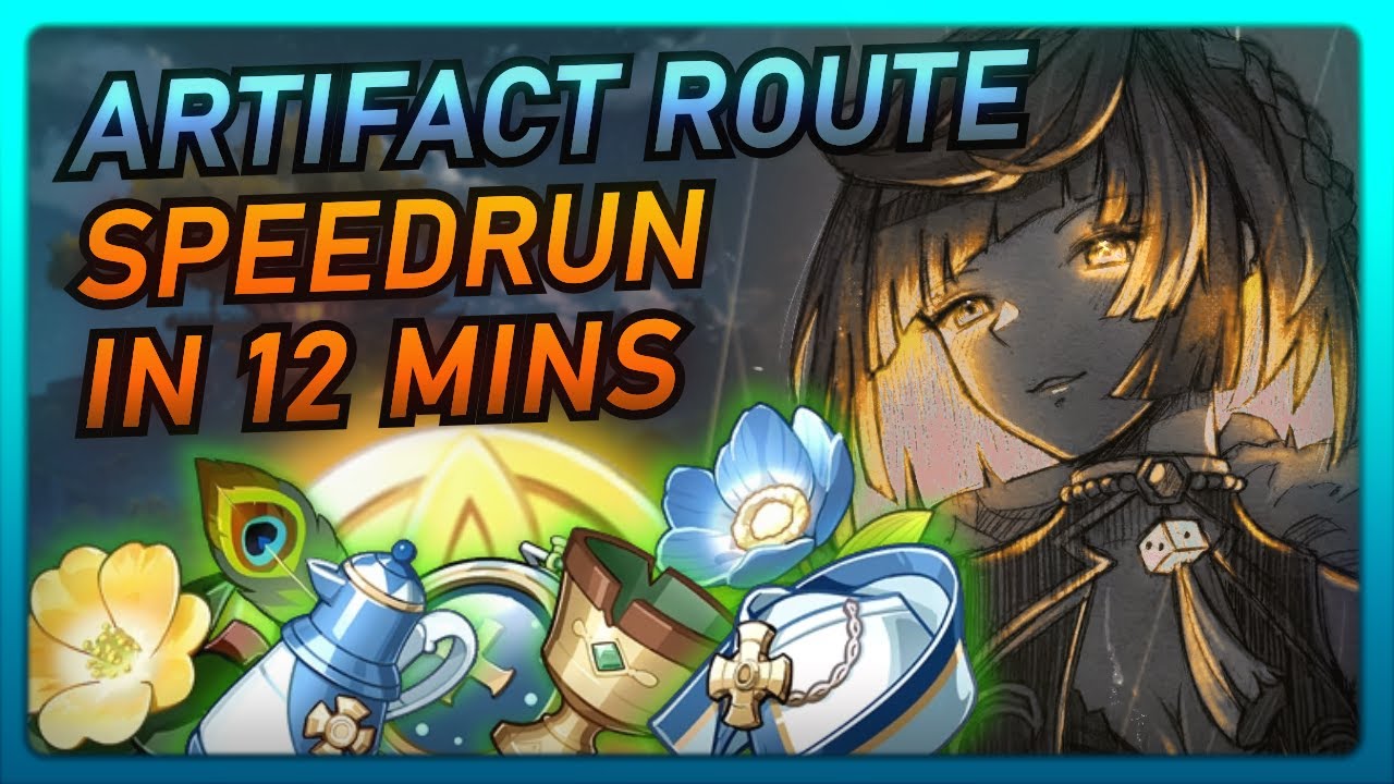 Artifact Route | 74k+ Artifact EXP or Mora | 12 Minutes | Genshin ...