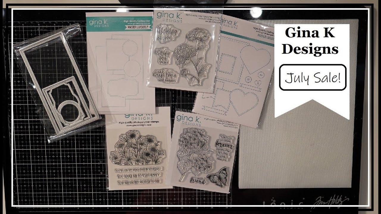 Gina K Designs Summer Sale | July 2022 - YouTube
