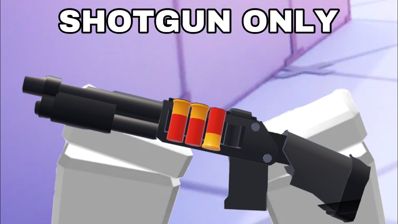 Roblox Rivals Shotgun Only Challenge - YouTube