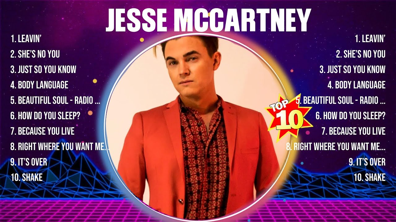 Jesse McCartney Greatest Hits Full Album ️ Full Album ️ Top 10 Hits of ...