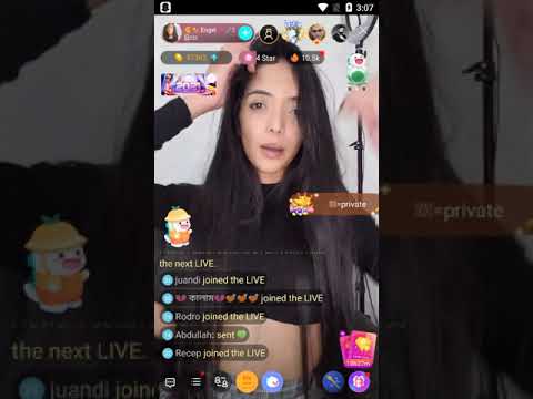 bigo live dance with cute colombia girl