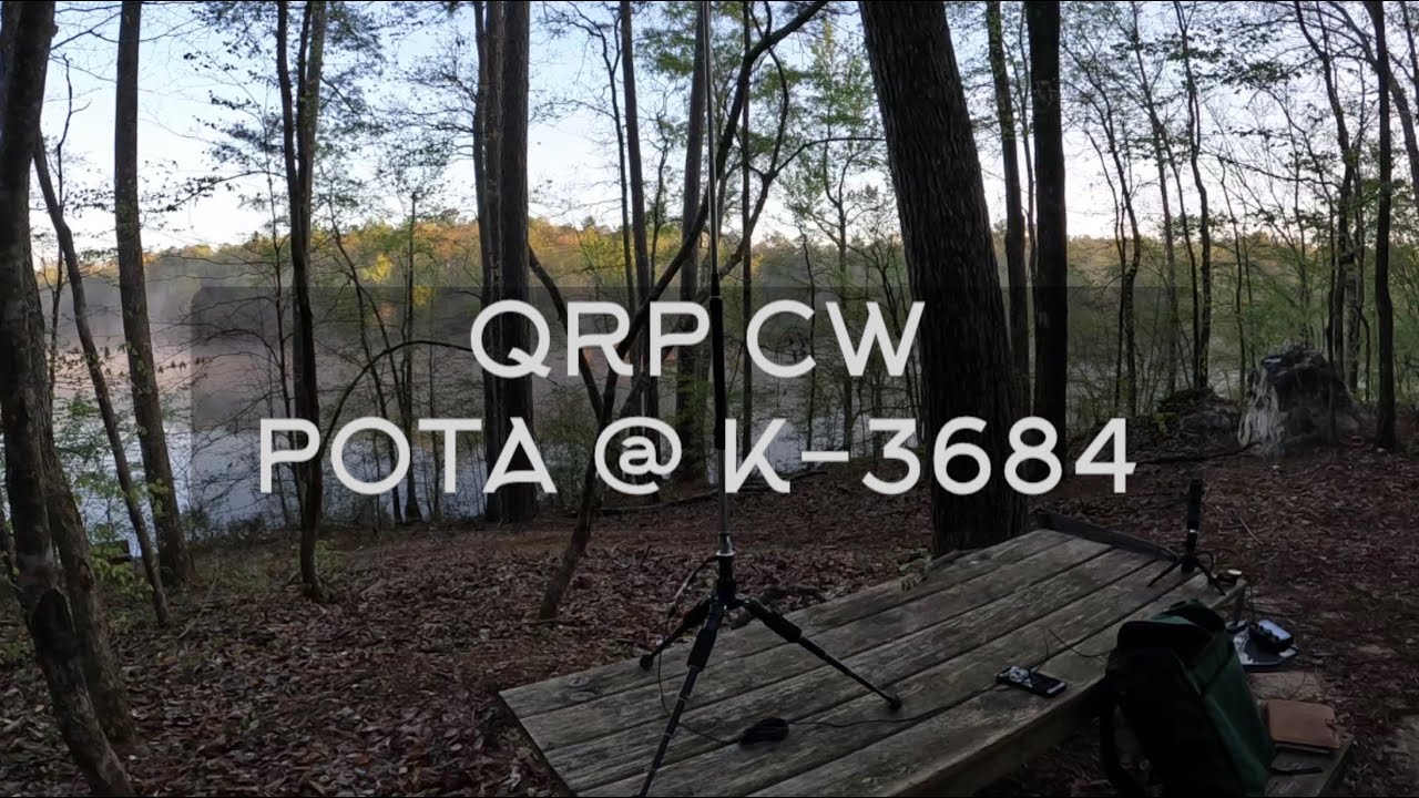 QRP CW POTA Activation with KX2 and Gabil GRA-7350T Telescopic Whip ...
