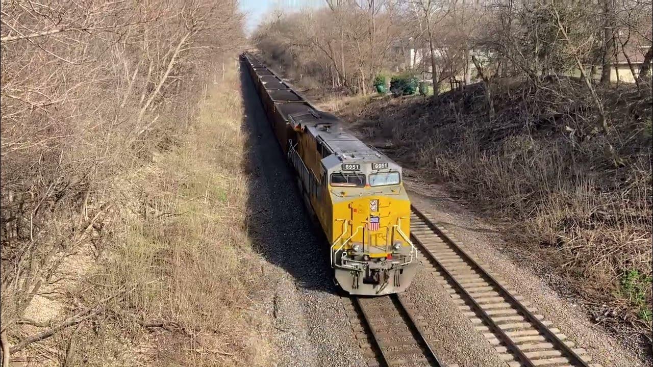 EB UP Coal Train in Ames IA - YouTube