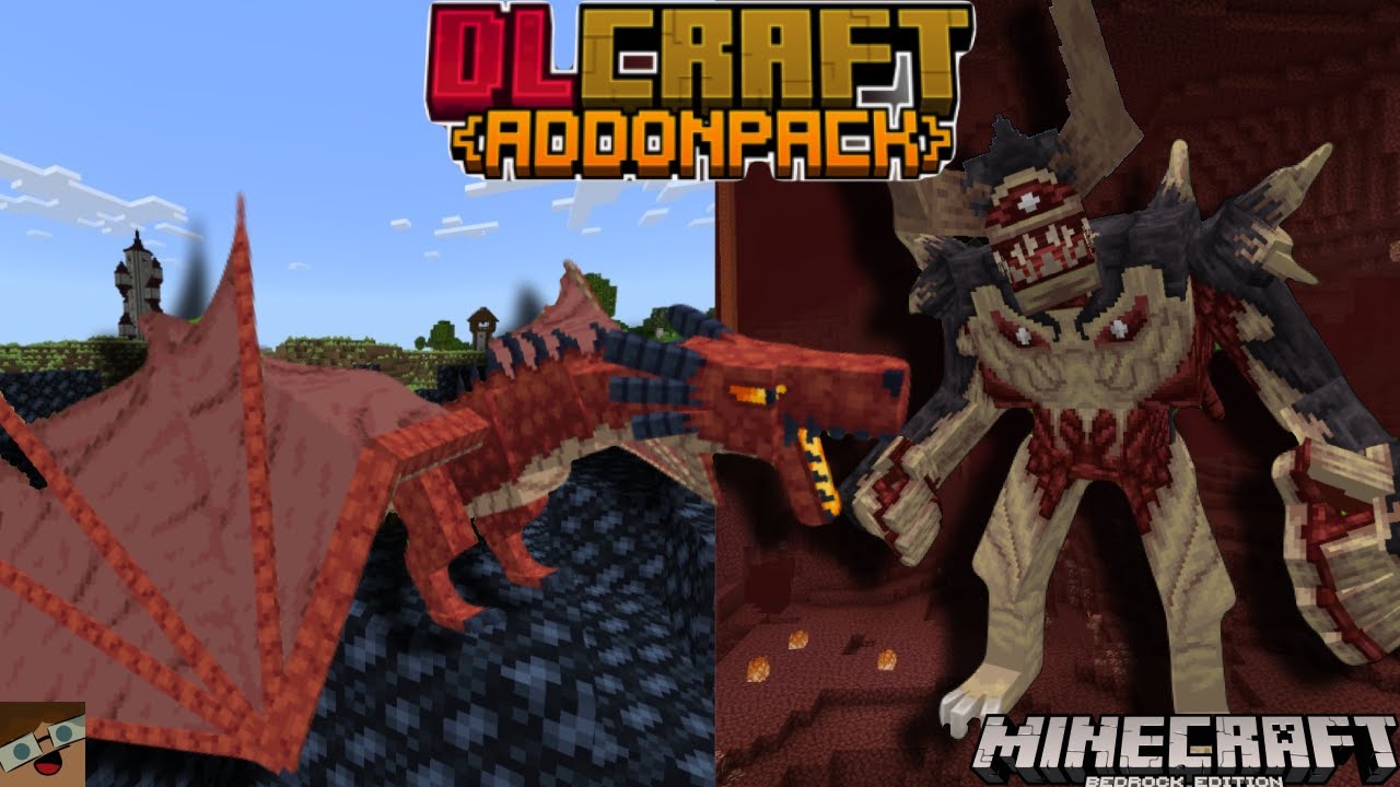 The Most DANGEROUS Minecraft Bedrock Mod Ever Made! DL Craft - YouTube