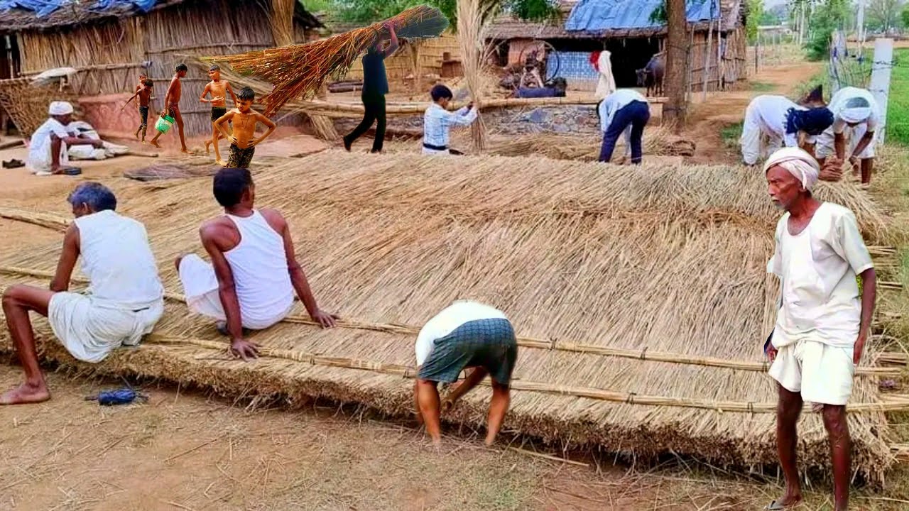 Old houses in Indian villages || Peaceful village life in India ...