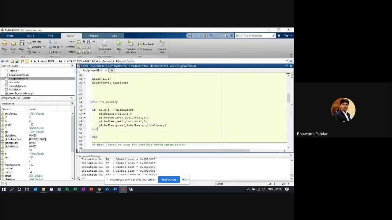 Particle Swarm Optimization - YouTube