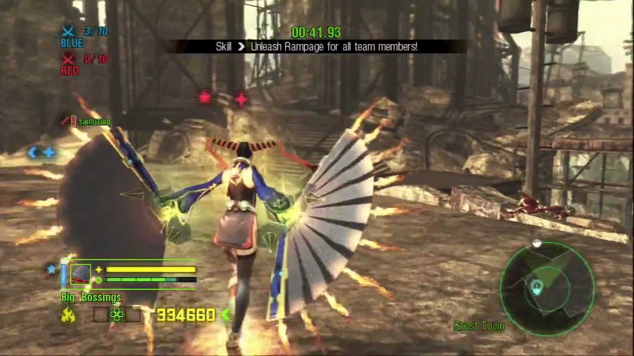 Max Anarchy/Anarchy Reigns online PS3 Team Battle #17 - YouTube