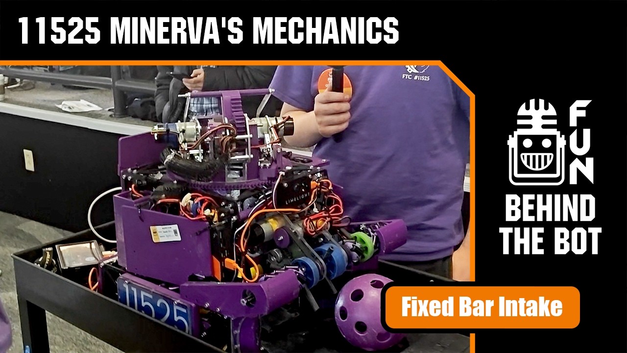 11525 Minerva's Mechanics | Behind the Bot | FTC DECODE Robot - YouTube