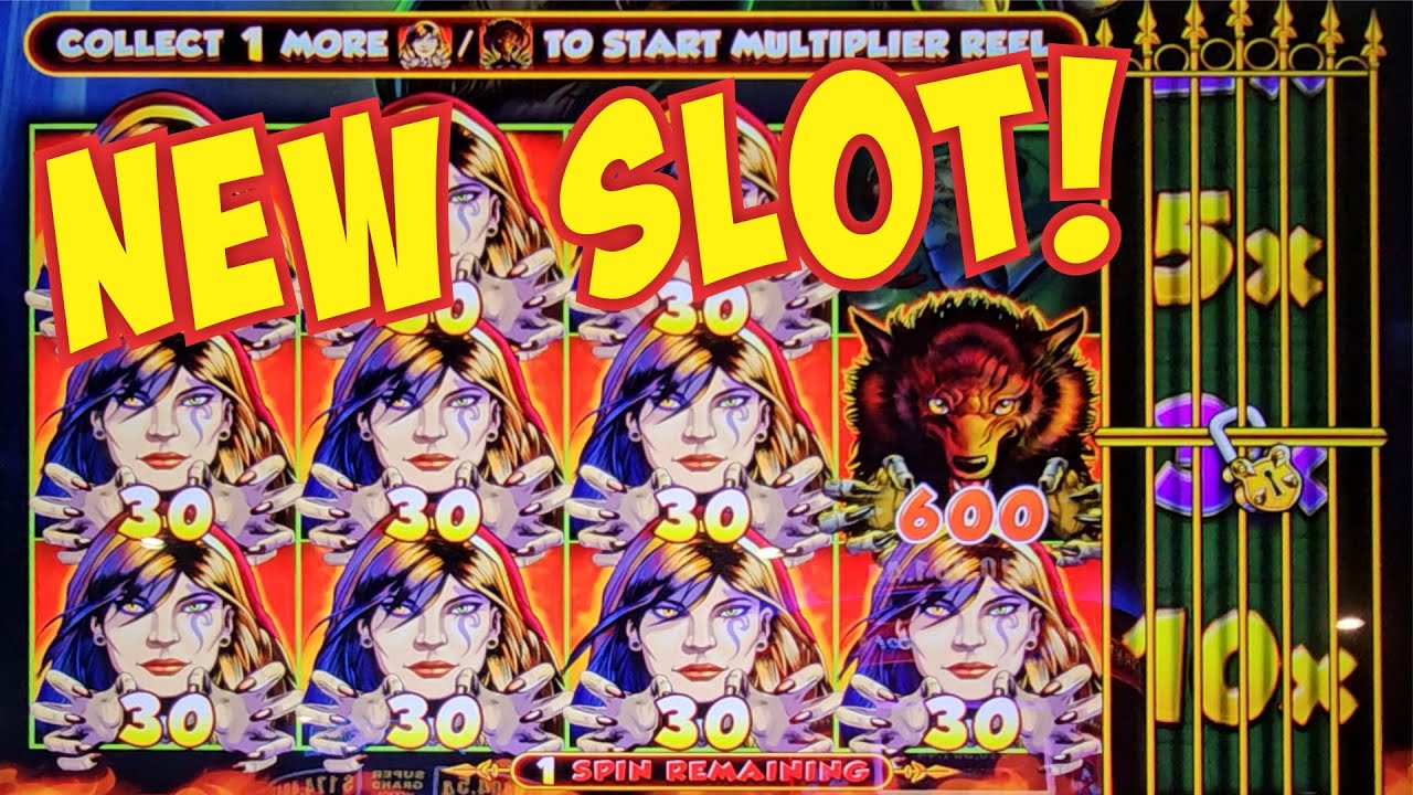 I Played the New Werewolf Slot Machine! - YouTube