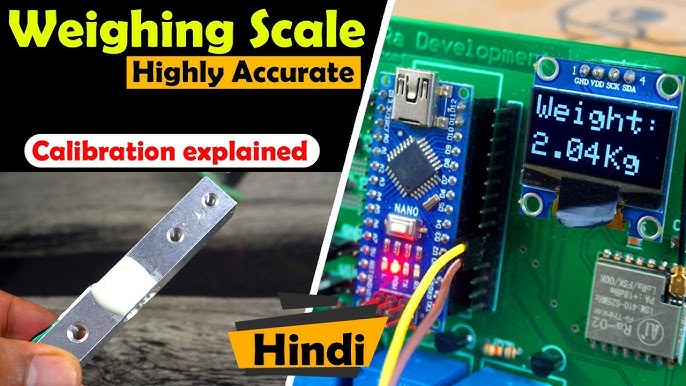 HX711 Load Cell Arduino HX711 Calibration Weighing Scale, 46% OFF