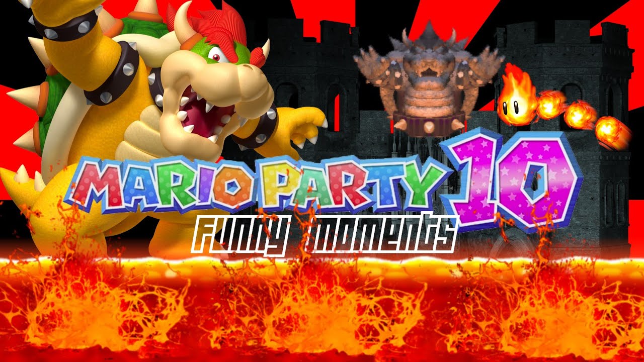 Mario Party 10 Funny Moments 5 - I Suck, The Curse, Dramatic Ending ...